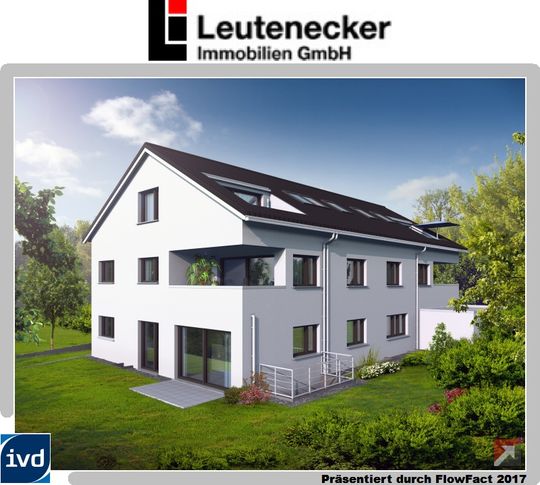 Lichtdurchflutete Dachgeschoss-Wohnung mit großer Süd-Loggia